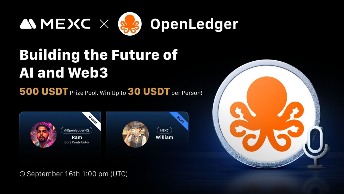 MEXC X OpenLedger AMA Recap — Building The Future Of AI And Web3